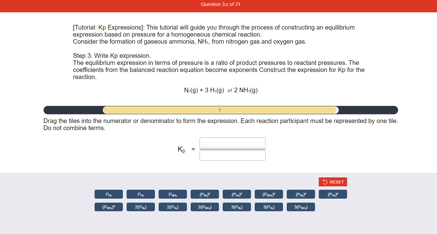 Solved [Tutorial: Kp Expressions]: This tutorial will guide | Chegg.com