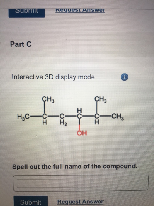 Solved RequesT Answer Part C Interactive 3D display mode 0 | Chegg.com
