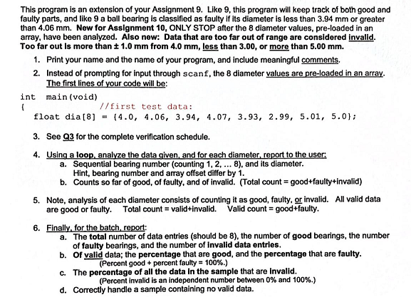 Solved This program is an extension of your Assignment 9. | Chegg.com