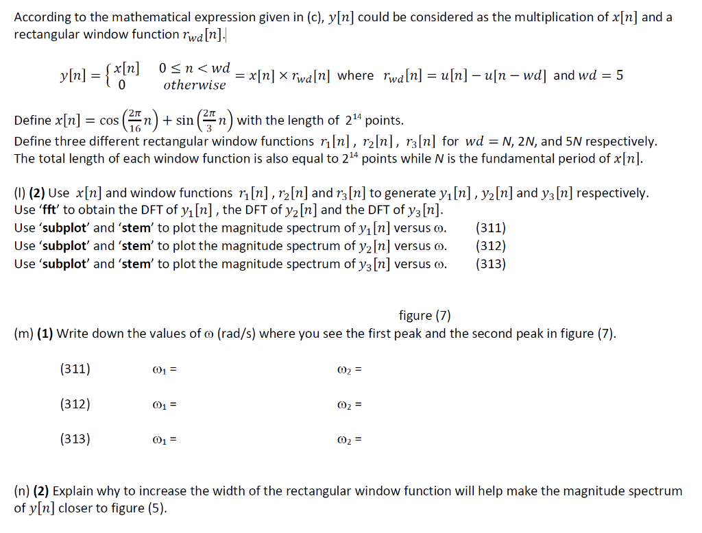 Solved According to the mathematical expression given in | Chegg.com