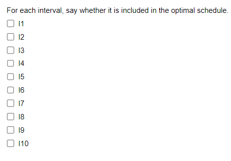 Please solve the following weighted interval problem | Chegg.com