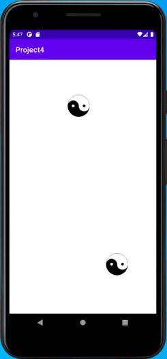 Solved Implement an Android custom View component displaying | Chegg.com