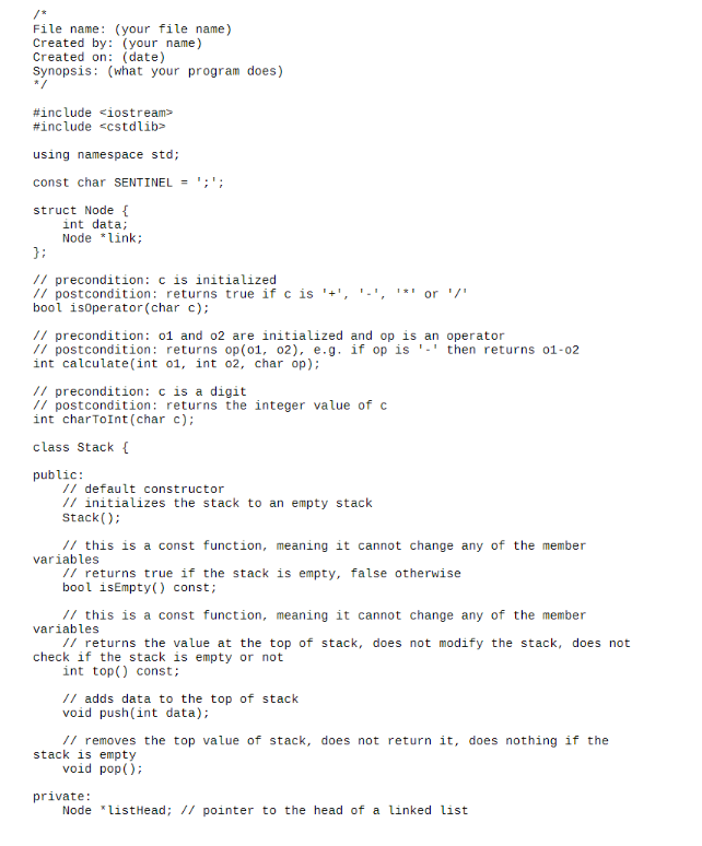 Postfix notation, is a mathematical notation in which | Chegg.com