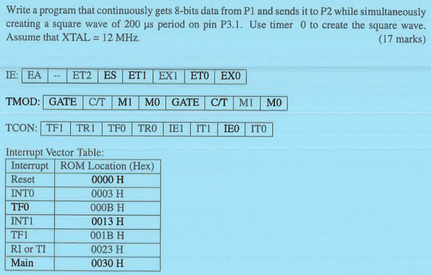 Solved Write a program that continuously gets 8 -bits data | Chegg.com