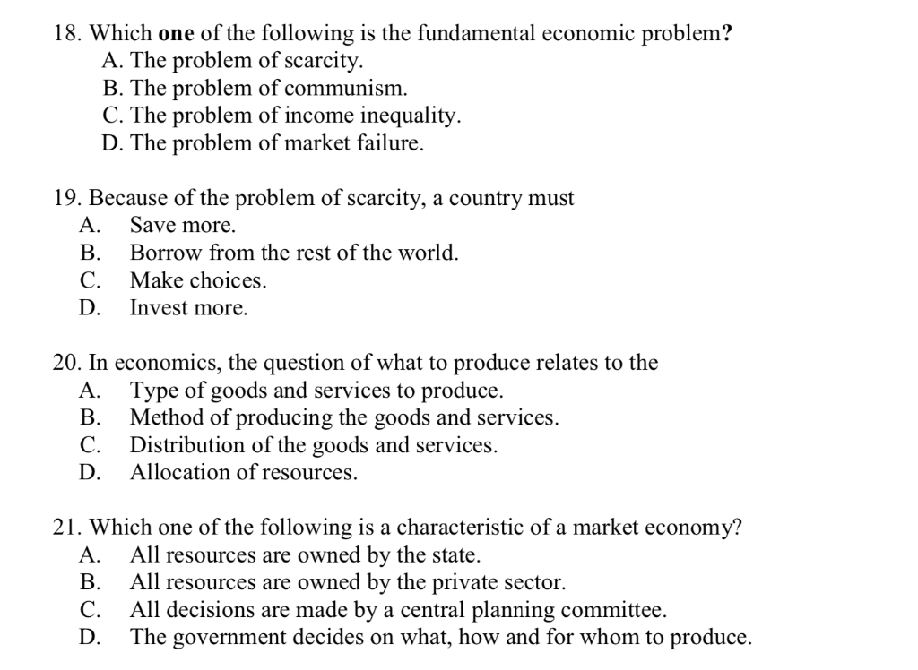 Solved 18. Which one of the following is the fundamental | Chegg.com