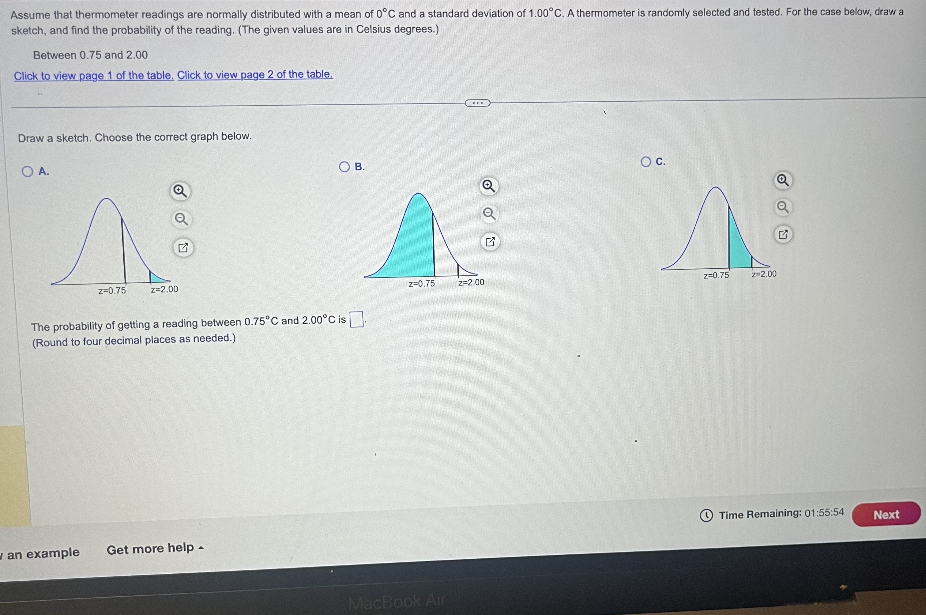 Solved Between 0.75 and 2.00 Click to view page 1 of the | Chegg.com