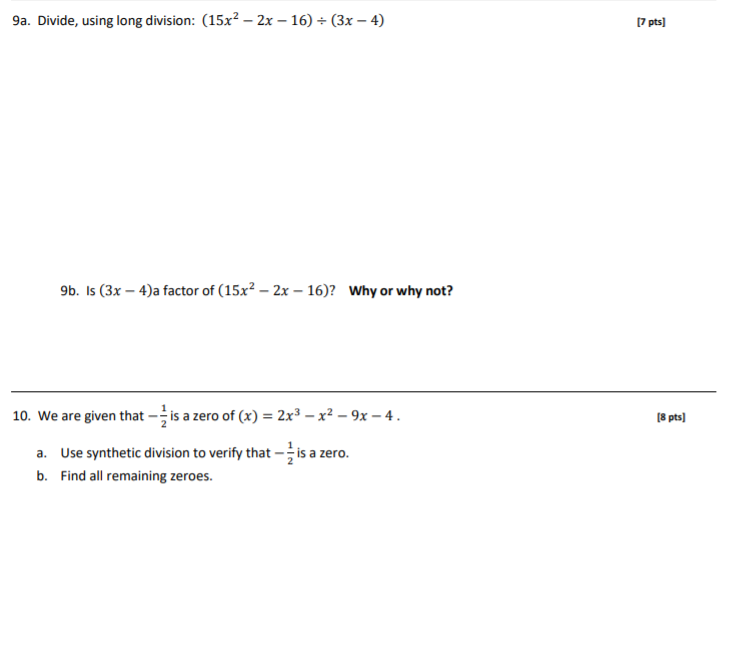 Solved 9a Divide Using Long Division 15x2 2x 16 Chegg solved-9a-divide-using-long-division-15x2-2x-16-chegg