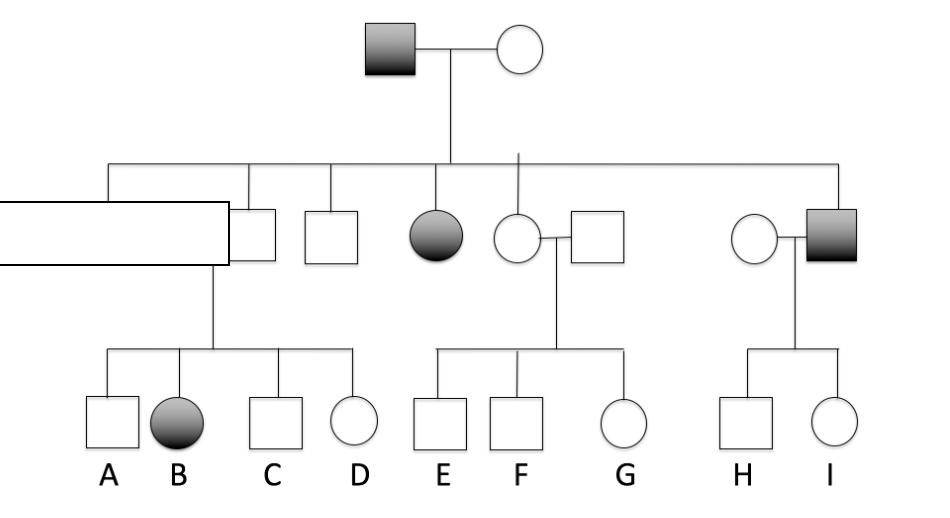 Solved The pedigree for the following trait maps an | Chegg.com
