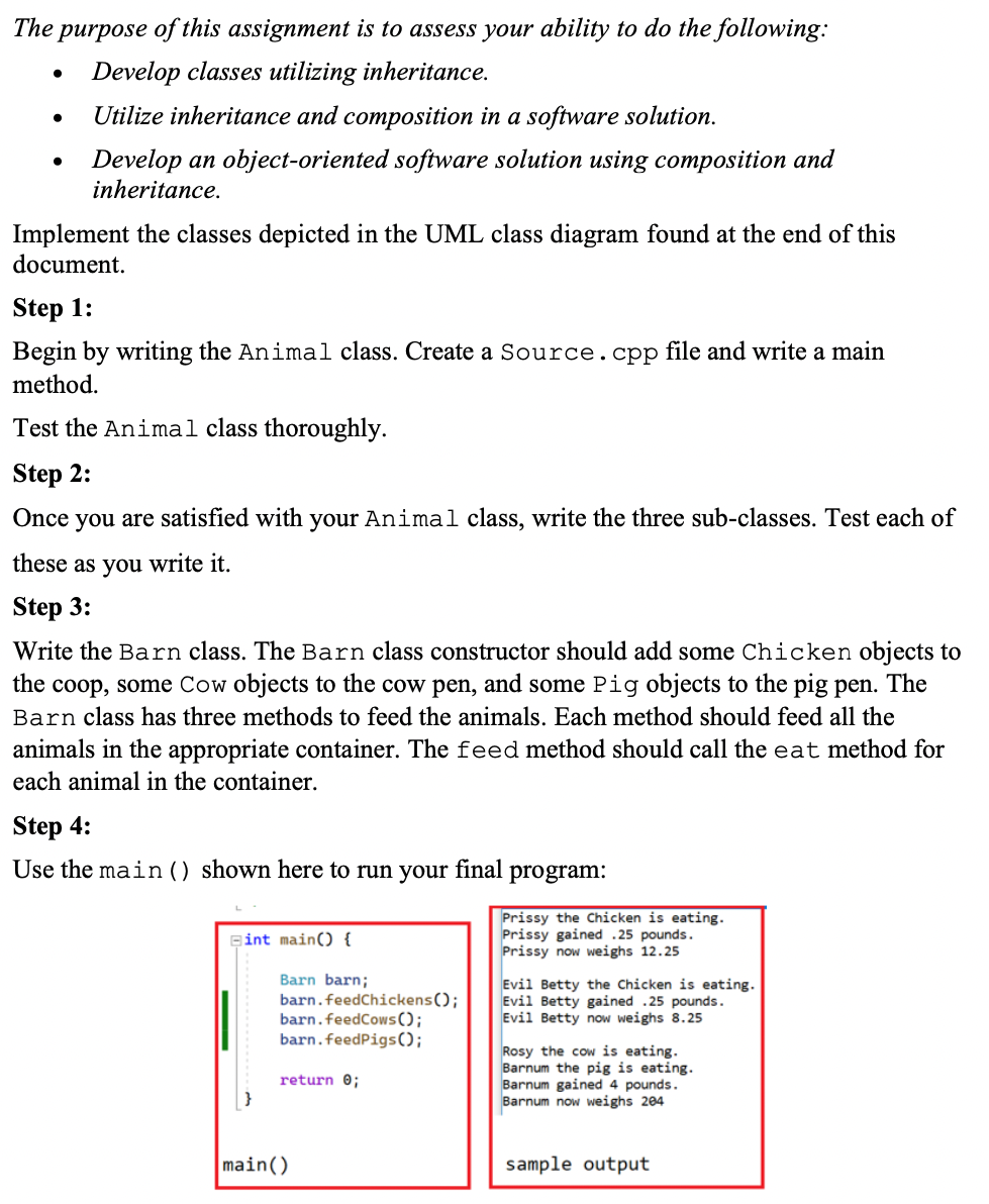 Solved The purpose of this assignment is to assess your | Chegg.com