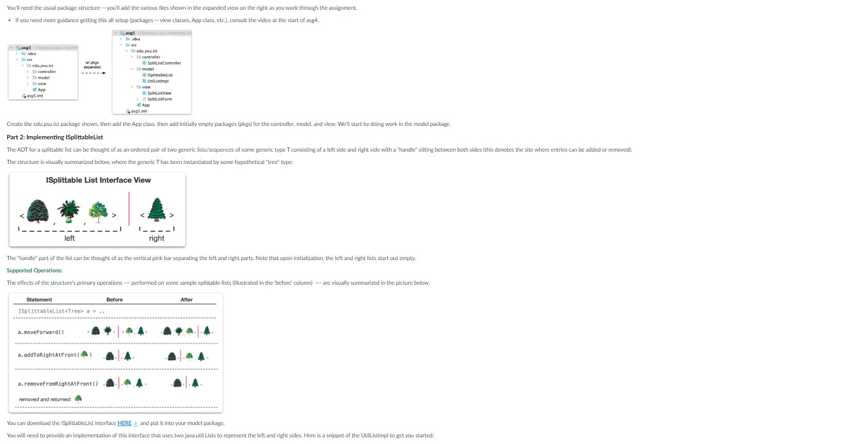 Solved You'll need the usual package structure -- ﻿you'll | Chegg.com