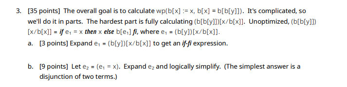 Solved 3. [35 points] The overall goal is to calculate | Chegg.com