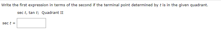 Solved Write the first expression in terms of the second if | Chegg.com