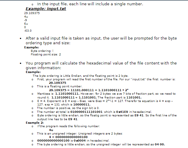 CSE 238/2038/2138 Systems Programming Project 1 | Chegg.com