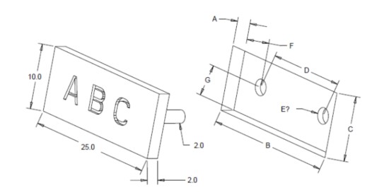 Solved Insert the nameplate into the holder on the right | Chegg.com