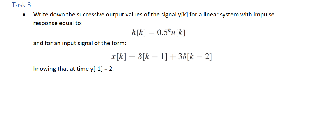 Solved - Write down the successive output values of the | Chegg.com