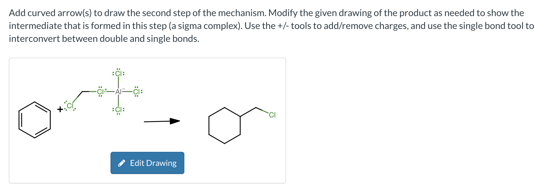 Solved Add curved arrow(s) to draw the first step of the | Chegg.com