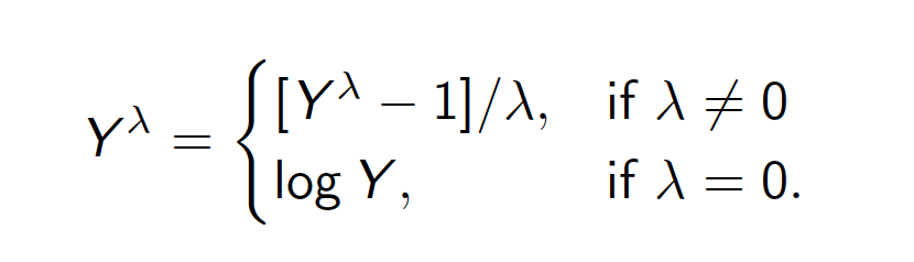 how to write the R code for BOX-COX Transformation | Chegg.com