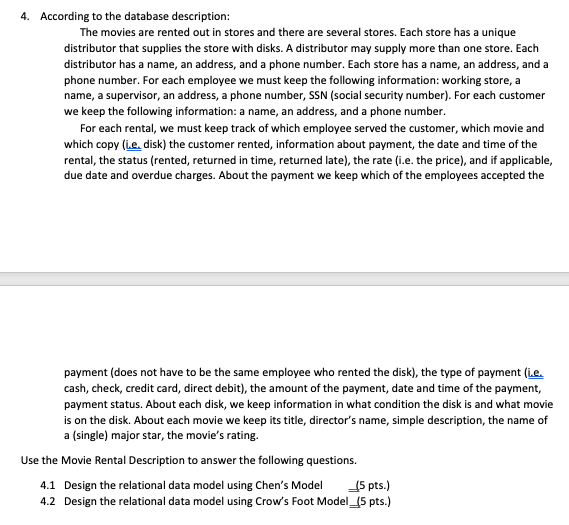 Solved 1. Given the relation as the following figure: (5 | Chegg.com