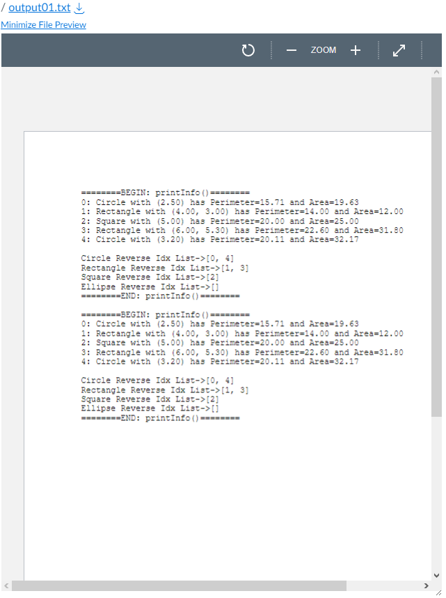 Solved Write a Java project, Assignment10, including 6 | Chegg.com