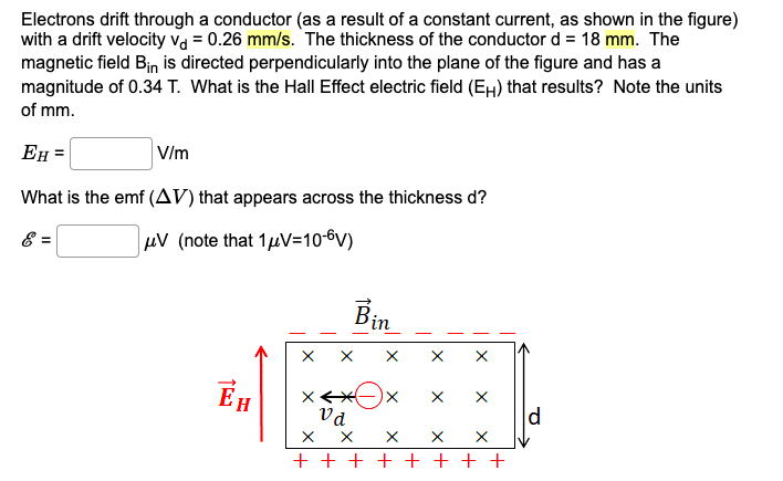 Solved Electrons drift through a conductor (as a result of a | Chegg.com