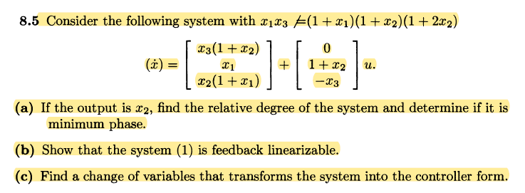 4.11 For each of the following systems, find a | Chegg.com