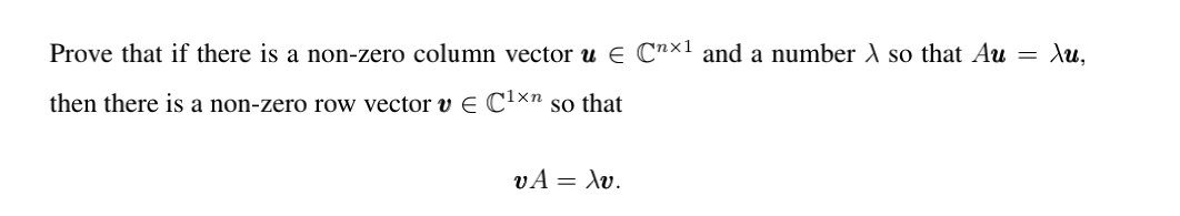Solved Prove that if there is a non-zero column vector | Chegg.com
