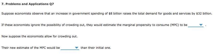 Solved 7. Problems and Applications Q7 Suppose economists | Chegg.com
