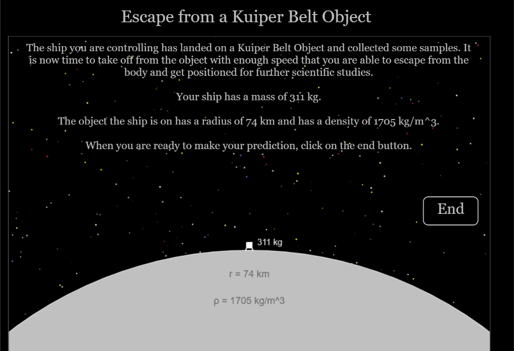 Solved Escape from a Kuiper Belt Object The ship you are | Chegg.com