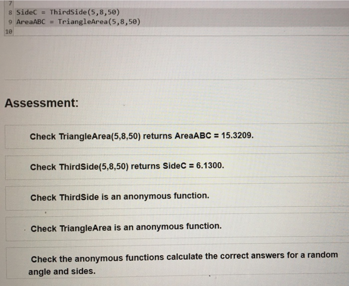 Solved Complete The Script To Define The Following Two