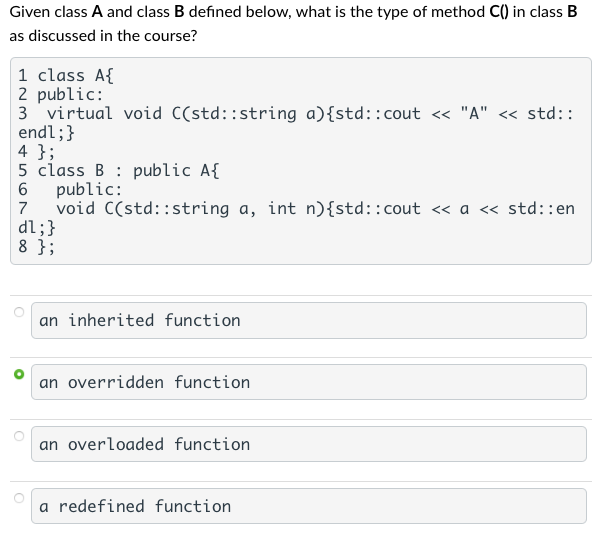 Solved What constructor is called on line 1 when the | Chegg.com