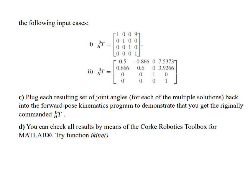 Solved 1- This project focuses on the inverse-pose | Chegg.com