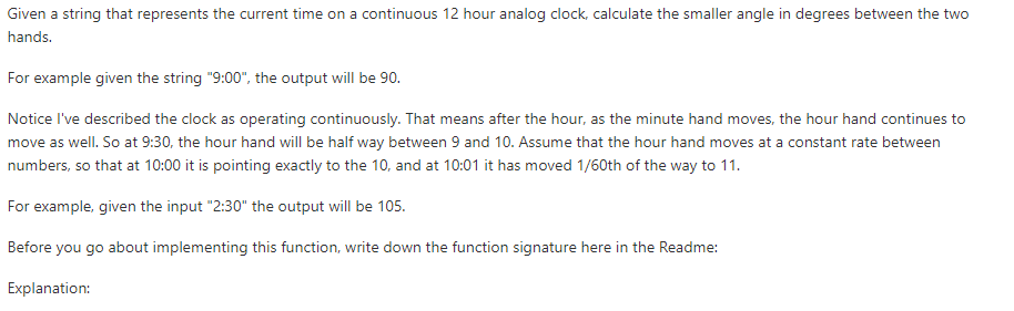 Solved Given a string that represents the current time on a | Chegg.com