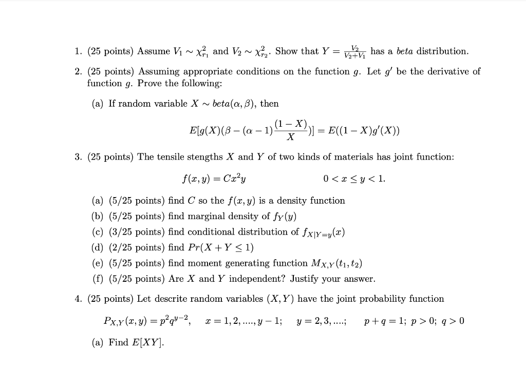 Table of Common Distributions Discrete Distributions | Chegg.com