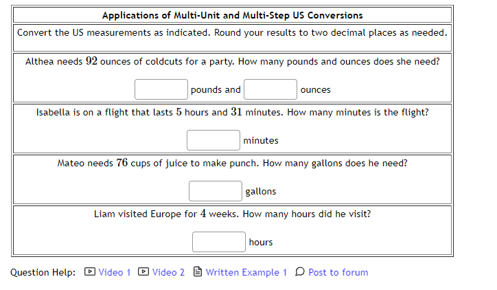 Solved Applications of Multi-Unit and Multi-Step US | Chegg.com
