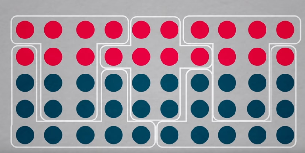 Solved 1) Calculate the efficiency gap for the election of | Chegg.com