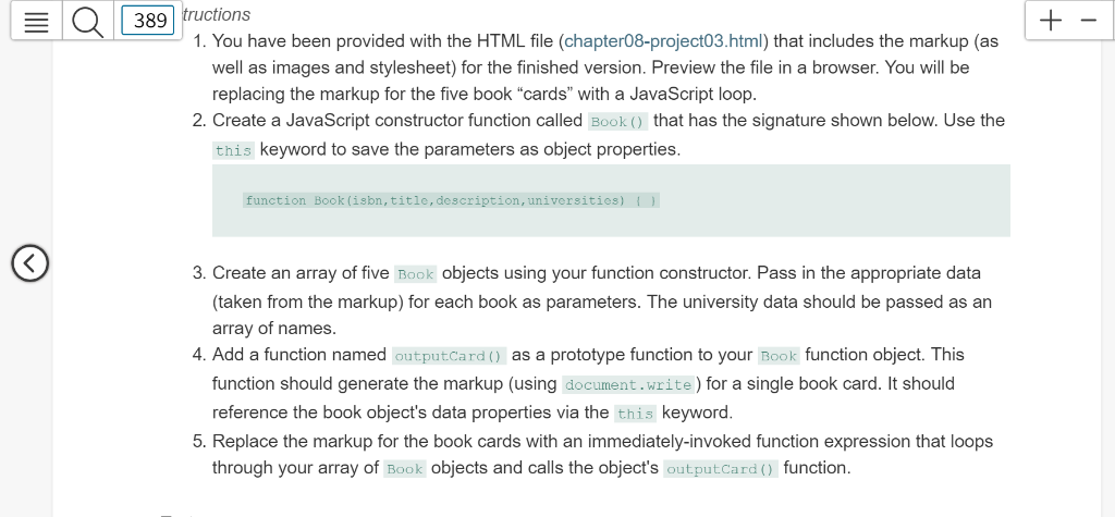 Solved 389 CRM Admin Create a function constructor named | Chegg.com