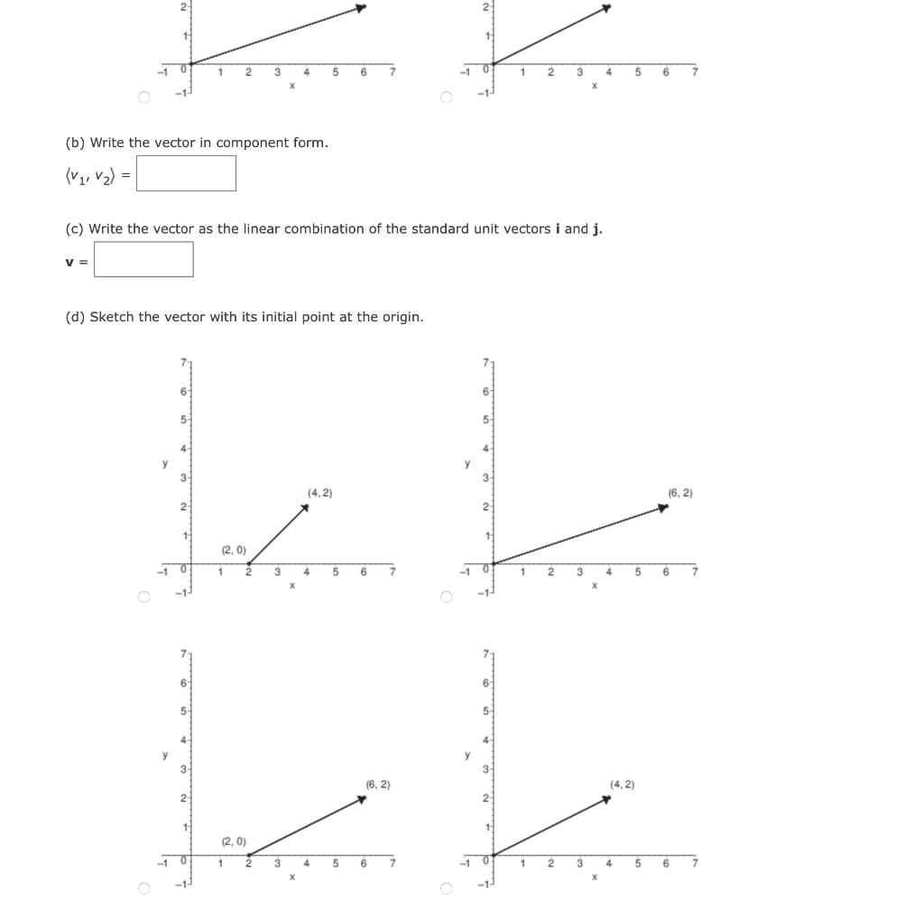 [Solved]: The initial and terminal points of a vector