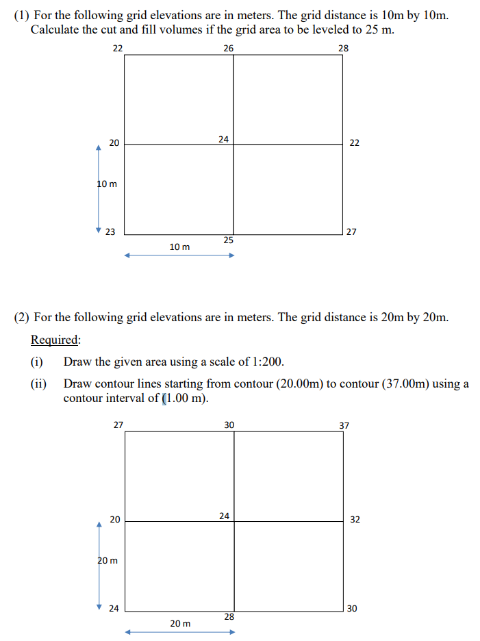 Solved (Solve questions using "Borrow-Pit Method") - (Hand | Chegg.com