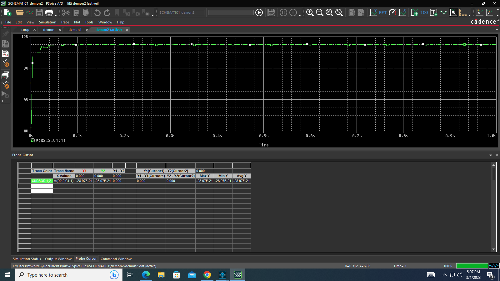 Solved Explain the differences of the output voltages in the | Chegg.com