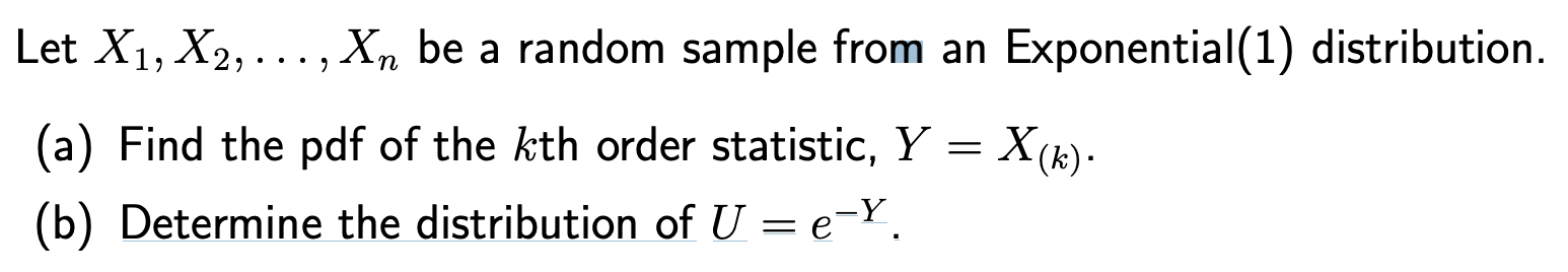 Solved Let X1, X2, ..., Xn be a random sample from an | Chegg.com