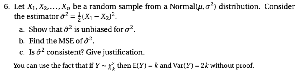 Solved Let X1,X2,...,Xn be a random sample from a | Chegg.com