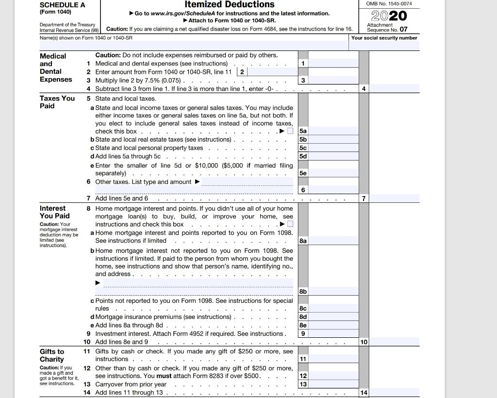 Casualty and 15 Casualty and theft loss(es) from a | Chegg.com
