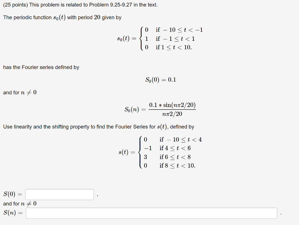 Solved (25 points) This problem is related to Problem | Chegg.com