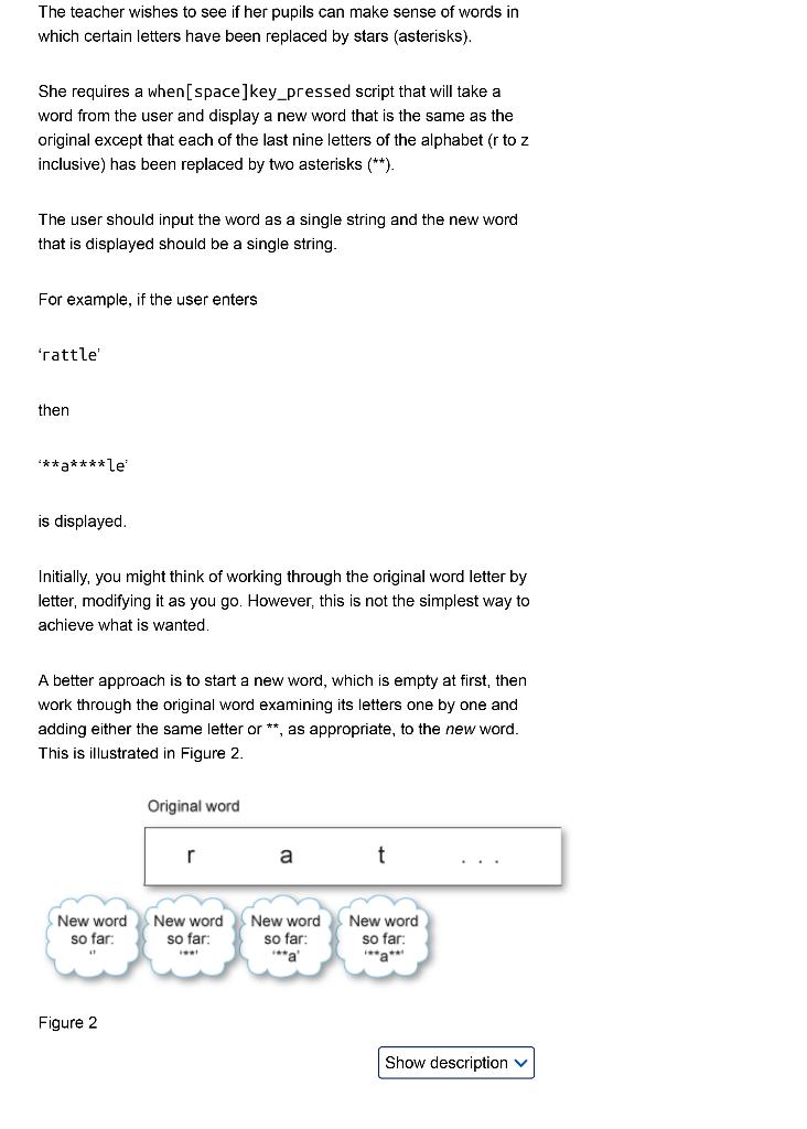 Solved The question needs to be implemented in OUBuild, so | Chegg.com