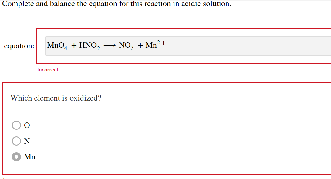Solved Complete and balance the equation for this reaction | Chegg.com