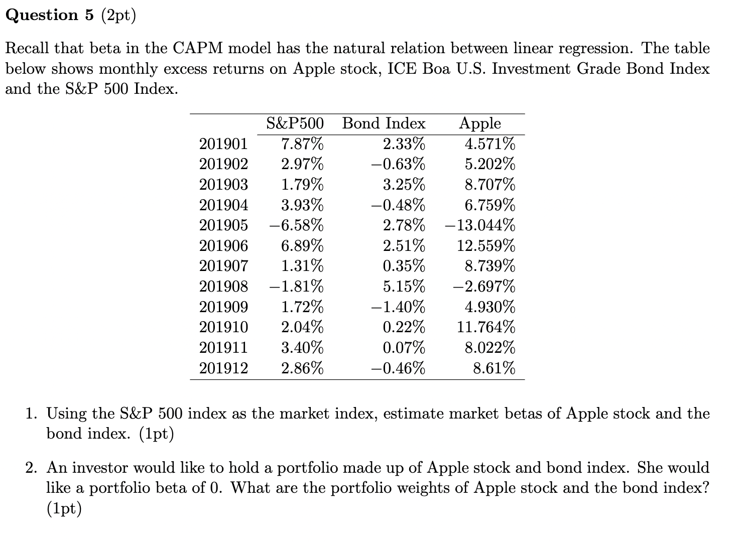 Solved The table below shows regression results to estimate | Chegg.com