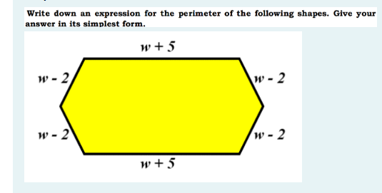 Solved Write down an expression for the perimeter of the | Chegg.com