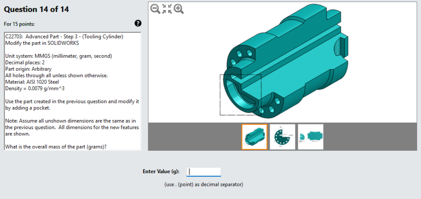 Solved Question 12 of 14 Q. For 15 points: C22701: Advanced | Chegg.com