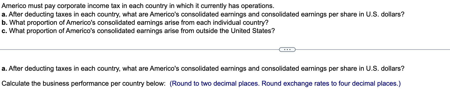 Solved follows: (Click on the icon to import the table | Chegg.com
