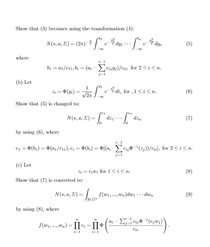 Solved This question is about to transform the following | Chegg.com